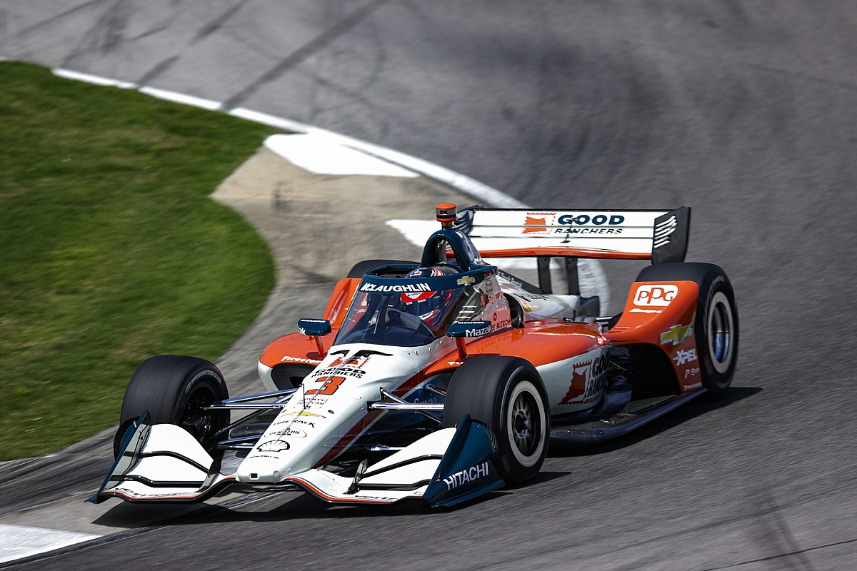 McLaughlin verslaat Grosjean in GP Alabama, VeeKay zestiende