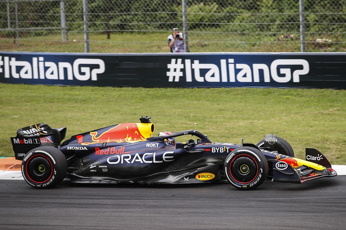 FP1 F1 GP Italia: Verstappen Redam Sainz