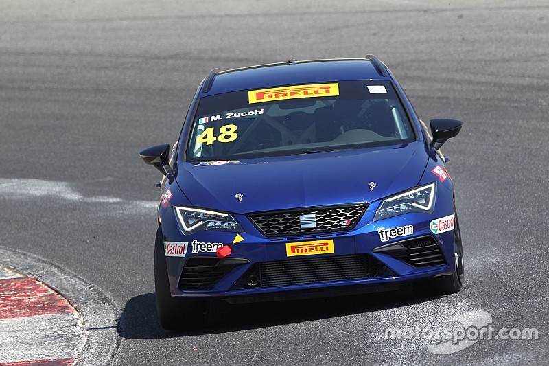 Matteo Zucchi in pole position per entrambe le gare a Vallelunga