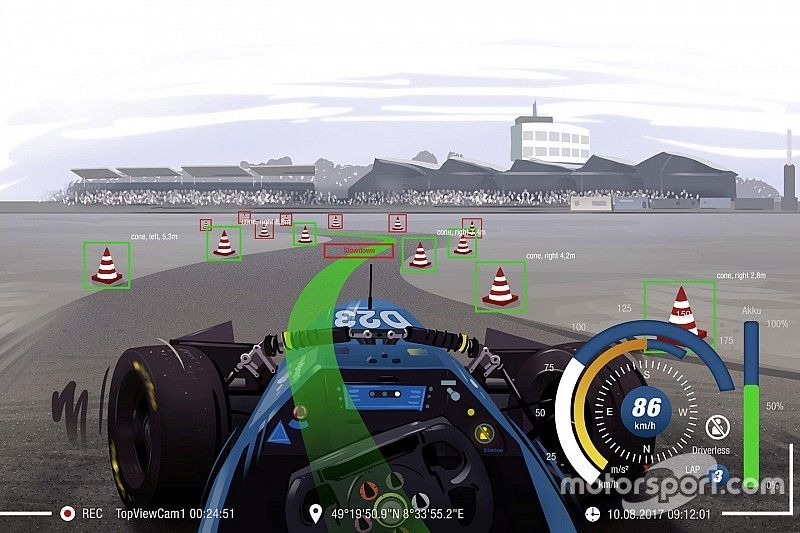 FSG introduceert Formula Student Driverless: Studenten gaan autonoom racen