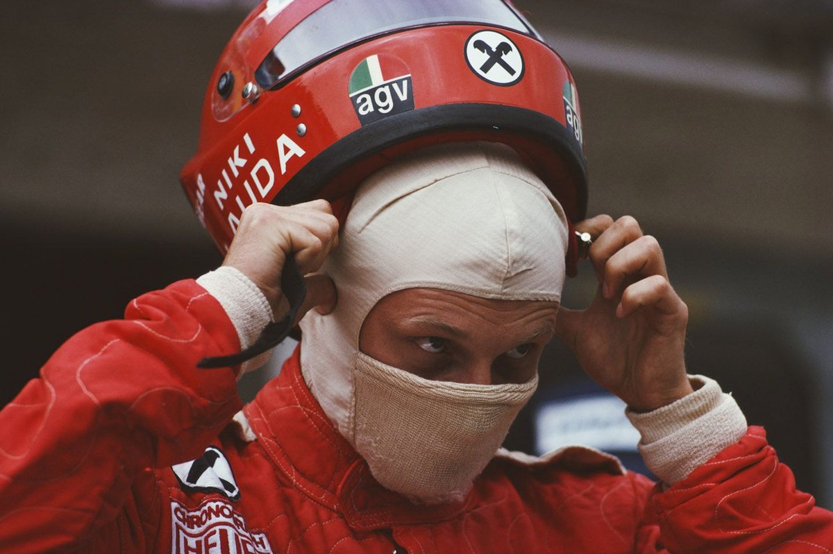 El casco quemado de Niki Lauda en Alemania 1976 se subastará en Miami
