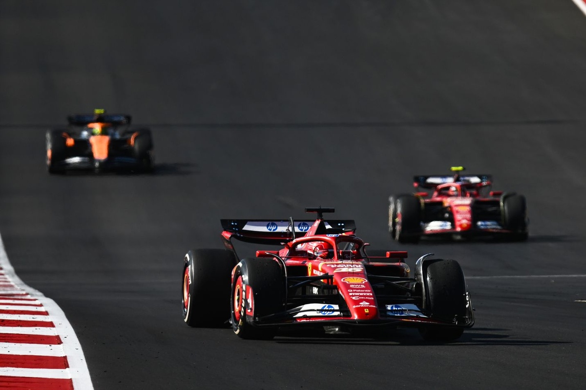 Ferrari "in the fight" for F1 constructors' title after US GP 1-2