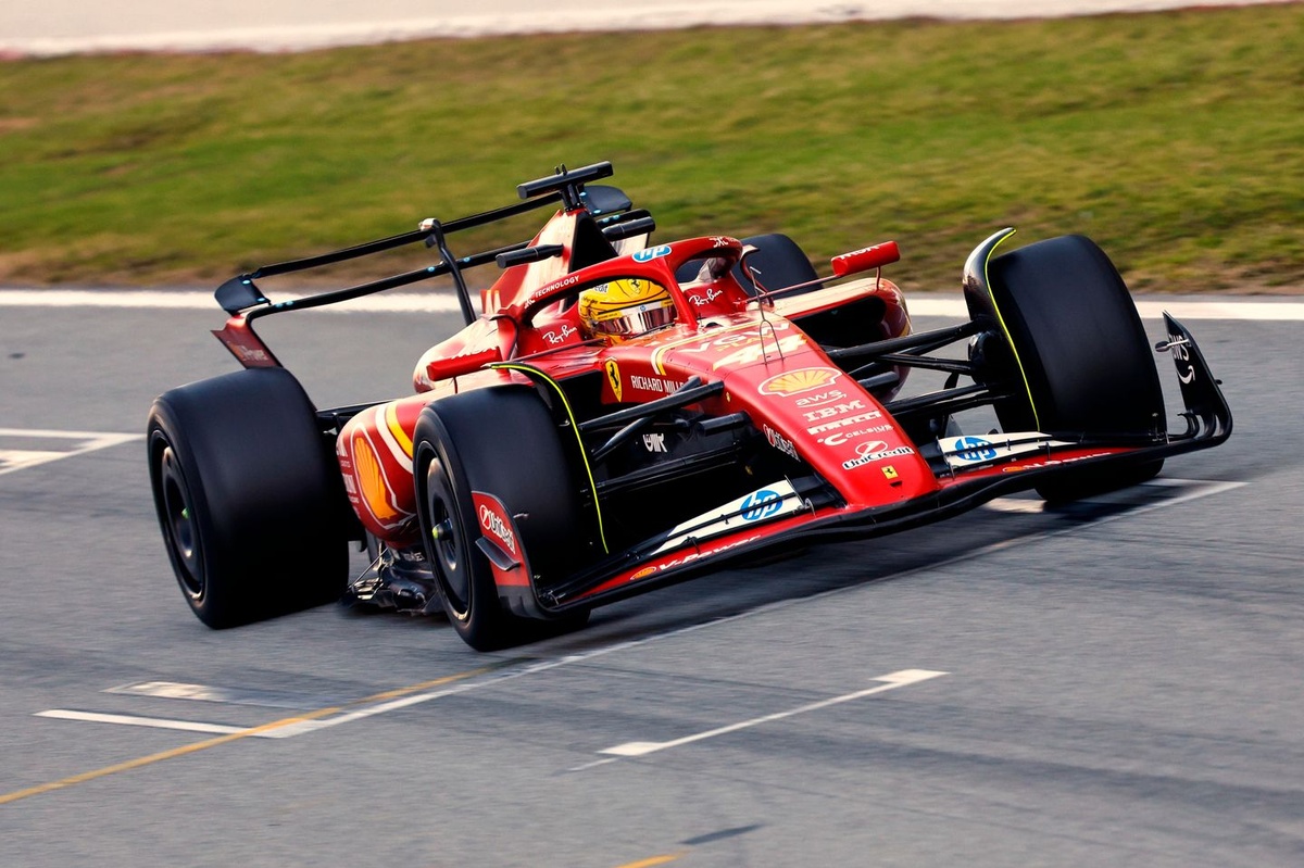Hamilton back in action as Ferrari and McLaren complete Pirelli F1 test