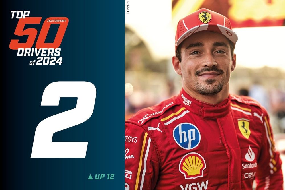 Autosport Top 50 of 2024: #2 Charles Leclerc