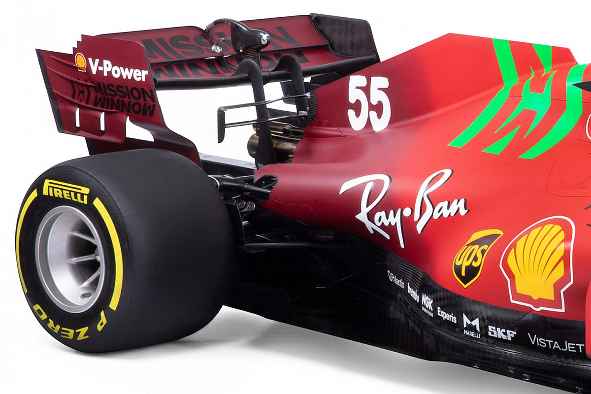 Ferrari explains "radical change" to rear of SF21 F1 car