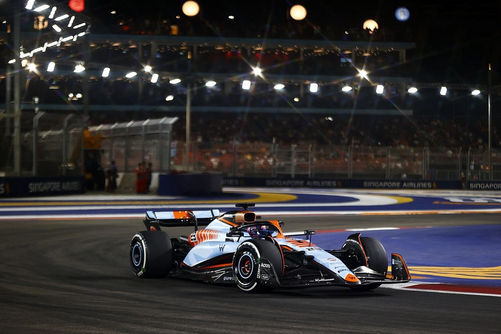 Korte tweede F1-training Singapore voor Albon door ERS-probleem