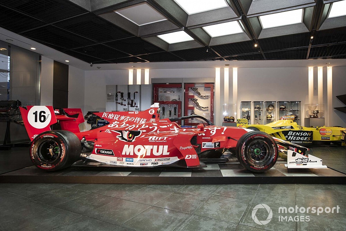 Super Formula: Mugen livery pays tribute to health workers