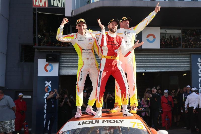 Bathurst 12 Hour: SunEnergy1 wins after dramatic late crash
