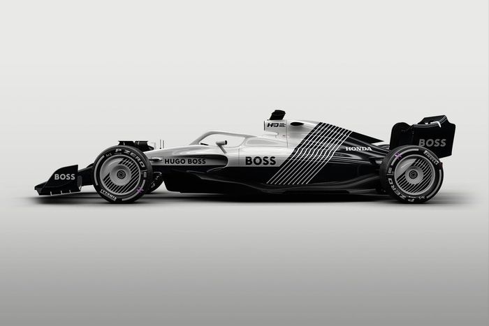 Foto's: Wordt dit de livery van het potentiële Hugo Boss F1-team?