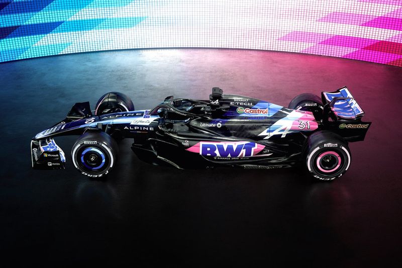 Alpine lance son A524 pour la saison 2024 de F1