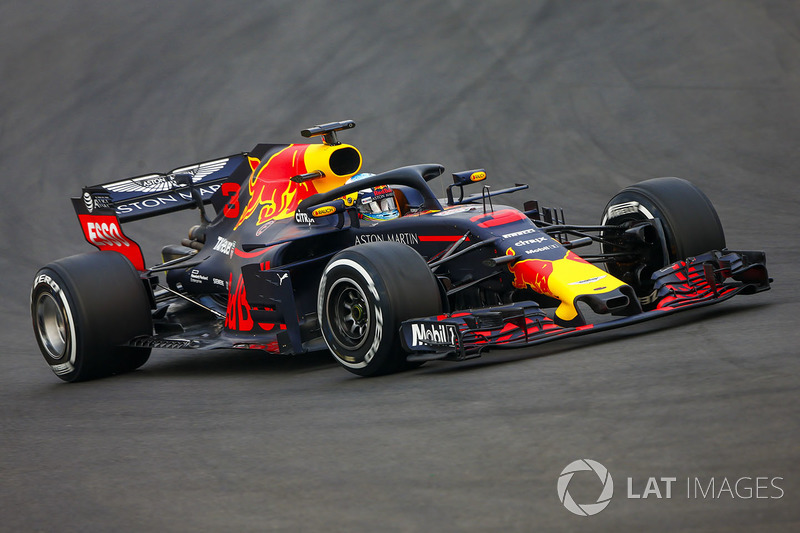 Daniel Ricciardo, Red Bull Racing RB14 at Barcelona February testing