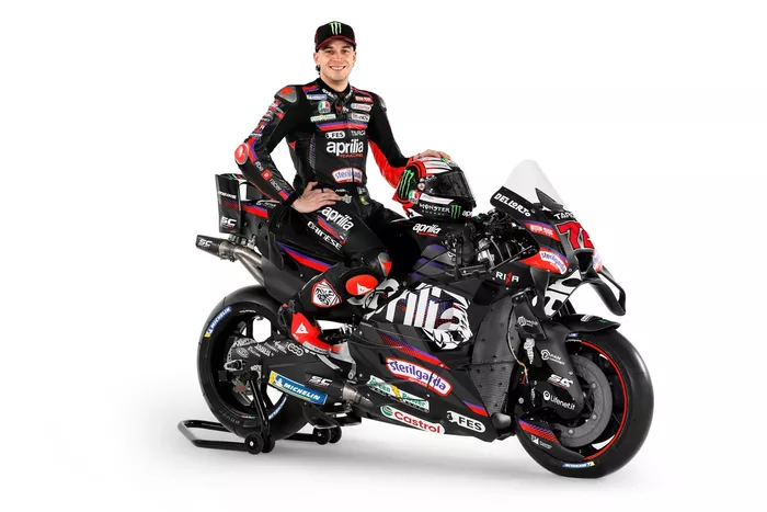 Aprilia reveals 2026 MotoGP bike for Marco Bezzecchi and Jorge Martin