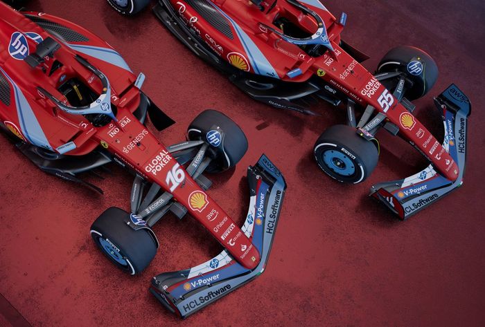 F1 | Fotos del Ferrari azul edición GP de Miami 2024