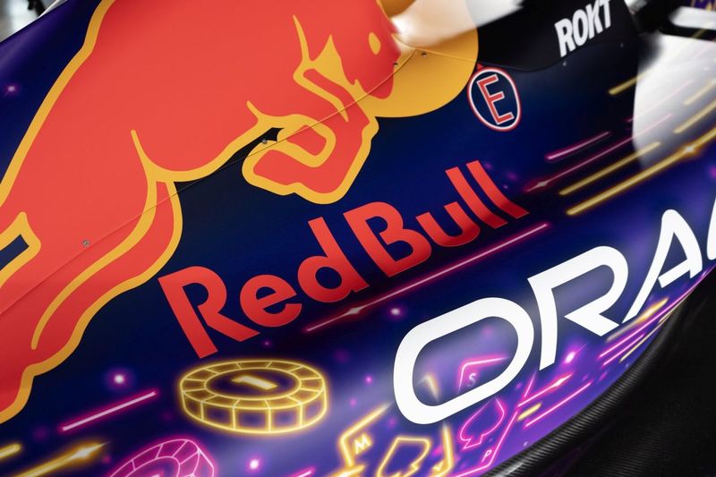 Red Bull presenteert paarse kleurstelling voor race in Las Vegas