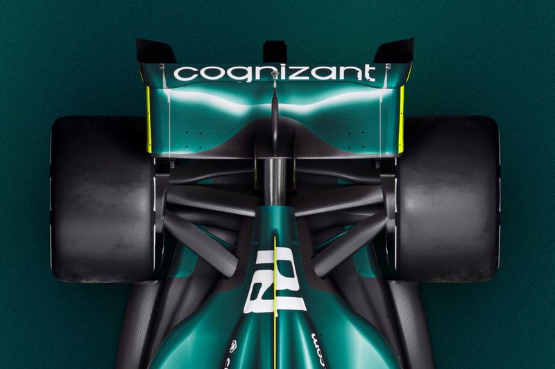 Aston Martin reveals AMR22 Formula 1 car with updated livery