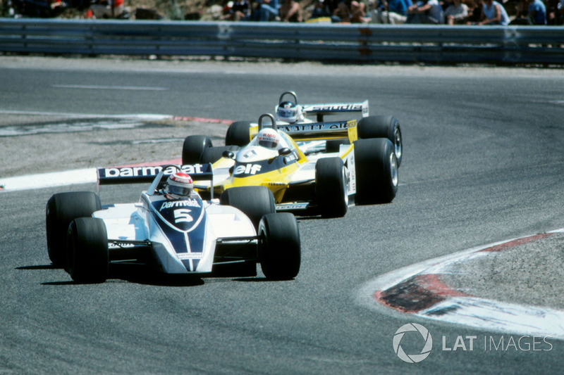 Nelson Piquet, Brabham BT49 Fransa GP - Formula 1 Fotoğrafları