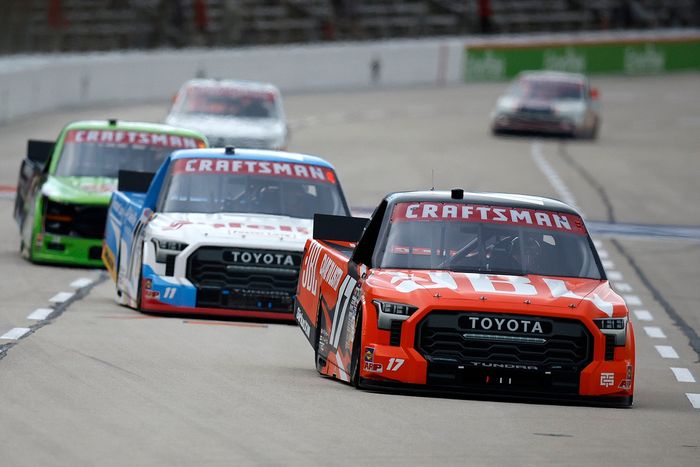 Corey Heim wins chaotic Texas NASCAR Truck race in double overtime