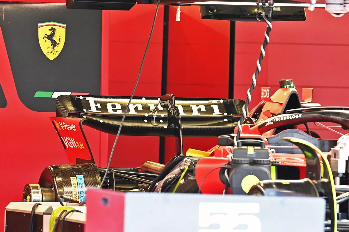 Ferrari SF-23: specific setup to balance high downforce configuration ...