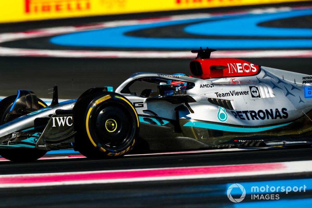 F1 | Mercedes: al Ricard le W13 sono sotto le aspettative ovunque
