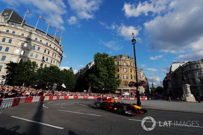Las mejores fotos de la exhibición de la Fórmula 1 en Londres
