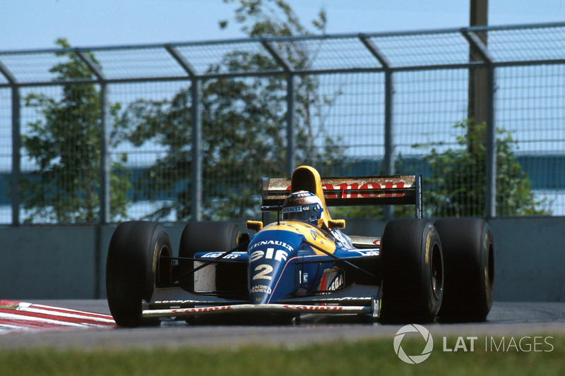Alain Prost, Williams FW15C a Gran Premio del Canada - Formula 1 Foto