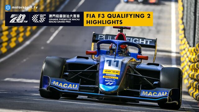 2023 Macau GP: FIA F3 Qualifying 1 - Highlights - F3 Videos