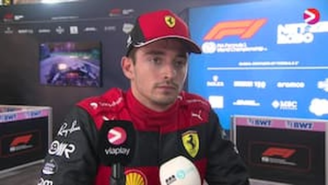 Interview Charles Leclerc na de Grand Prix van Singapore - Formule 1 ...