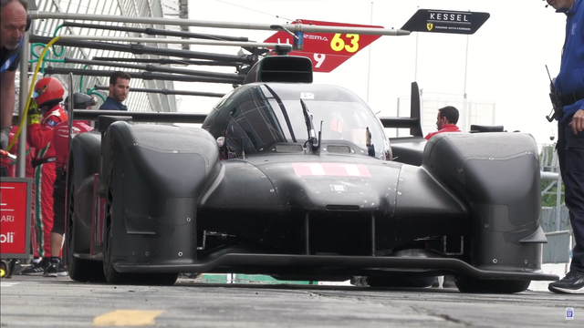 L'hypercar Isotta Fraschini Tipo 6 LMH Competizione en piste à Monza ...