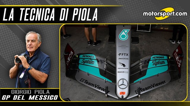 Piola: "C'è l'ala Mercedes modificata dopo Austin" - Formula 1 Video