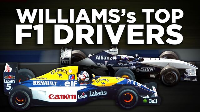 The Top 10 Williams F1 Drivers Of All Time - Formula 1 Videos