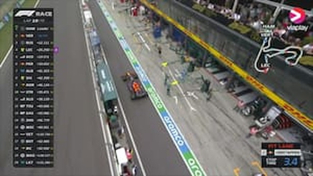 Vlekkeloze eerste pitstop Max Verstappen tijdens Dutch Grand Prix ...