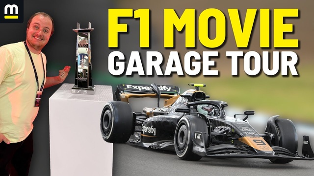 A Look Inside The APX GP Garage! | F1 Movie - Formula 1 Videos ...