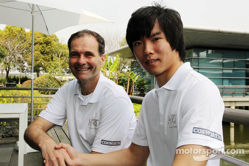 Ma Qing Hua will take part in the Silverstone Young Driver Test with HRT