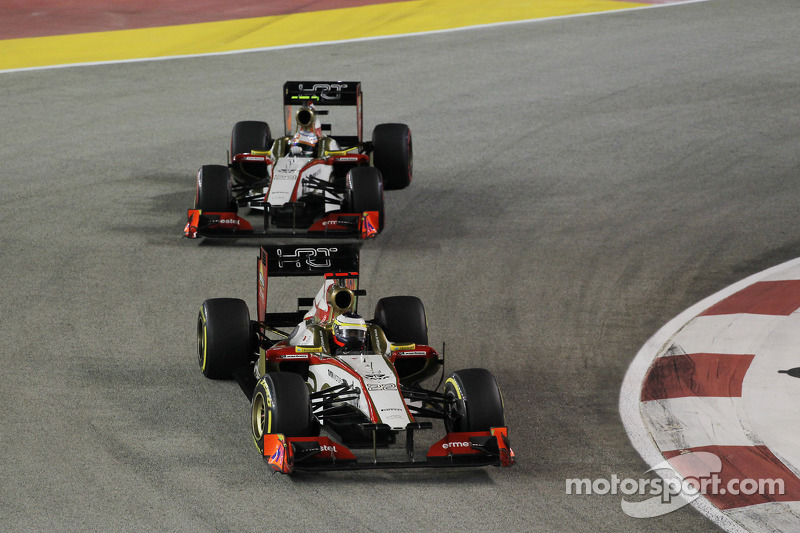 A tough race for HRT in Singapore