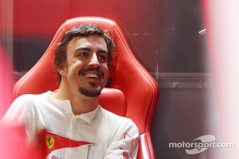 Alonso not tiring of life at Ferrari