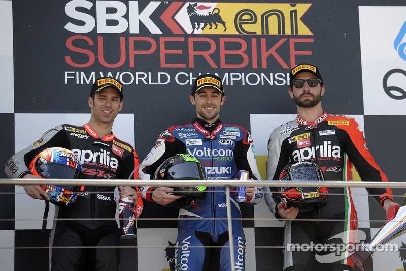 Historic win for Eugene Laverty and Team Voltcom Crescent Suzuki