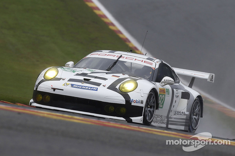 Two Porsche 911 RSR lock out second grid row at Spa