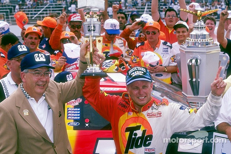 Rudd recounts Brickyard 400 win