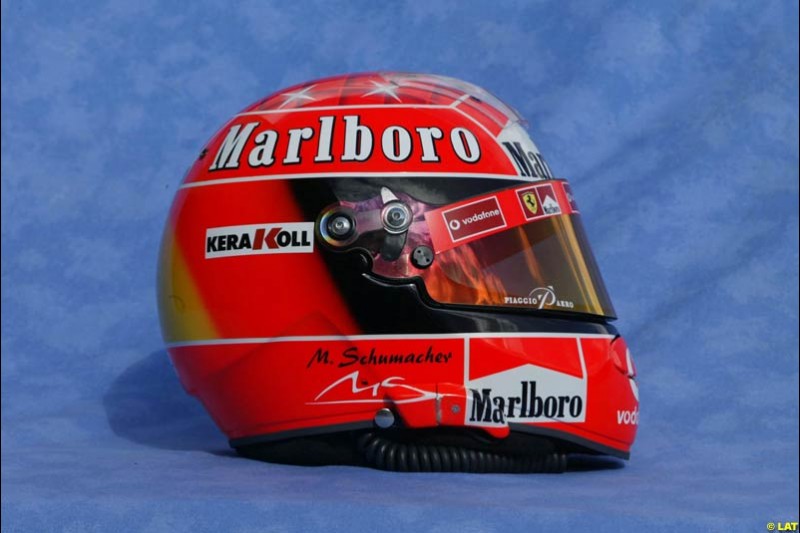 2002 Drivers' Helmets