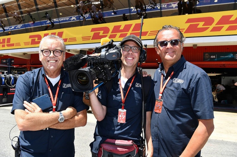 My job in F1: Cameraman for a Dutch TV network