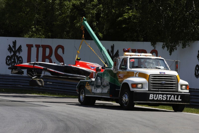 Marussia F1 pair Chilton and Bianchi resolve Canadian GP crash row
