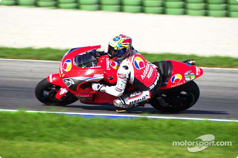 Norick Abe at Valencian GP