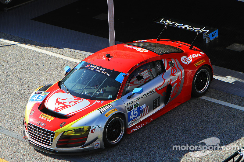 #45 Flying Lizard Motorsports Audi R8 LMS at Road Atlanta